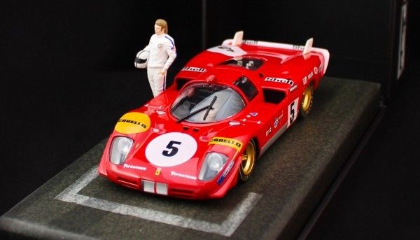 Fly Ferrari 512S Langheck No. 5 Making of Le Mans Edition mit Modellfigur